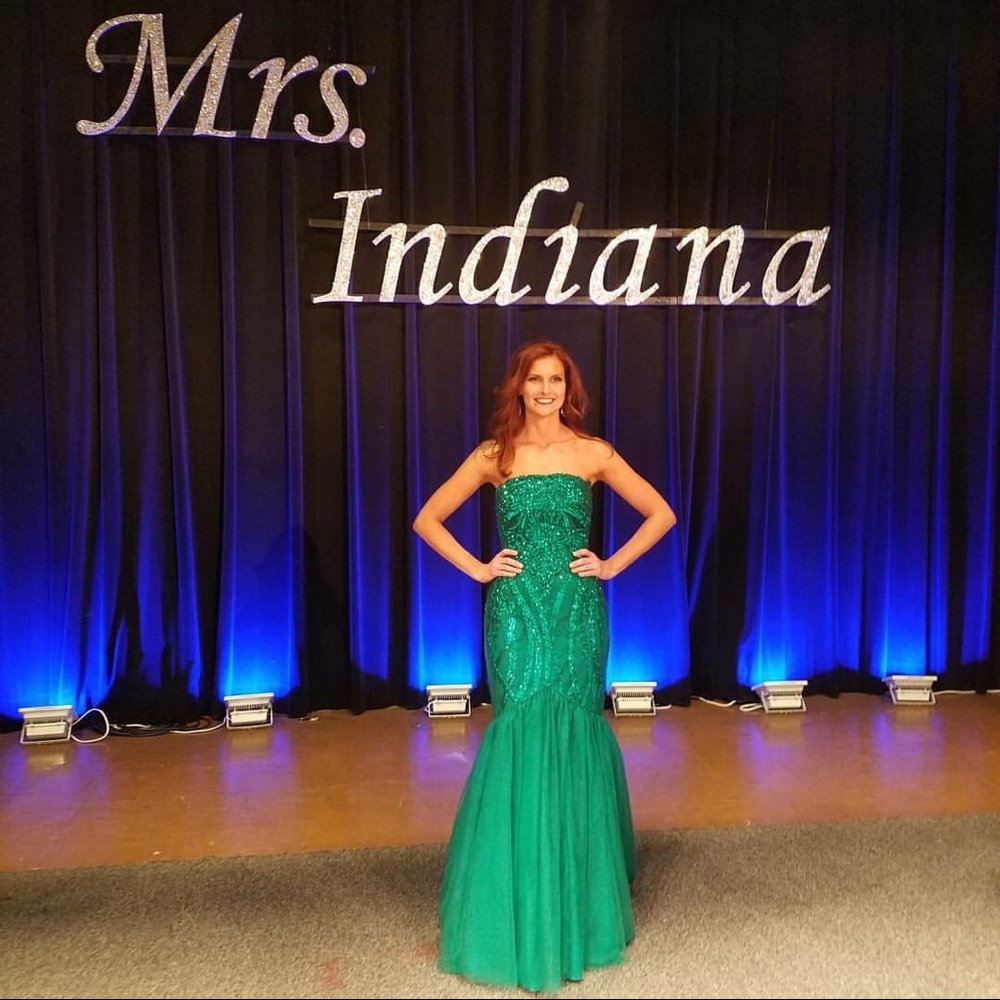 Emerald Green Pageant/Prom Dress - Gem